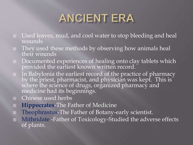 pharmaceutics & History Of pharmaceutics | PPTX | Pharmaceutical ...