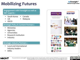 Charting Technology Development via Foresight | PPTX