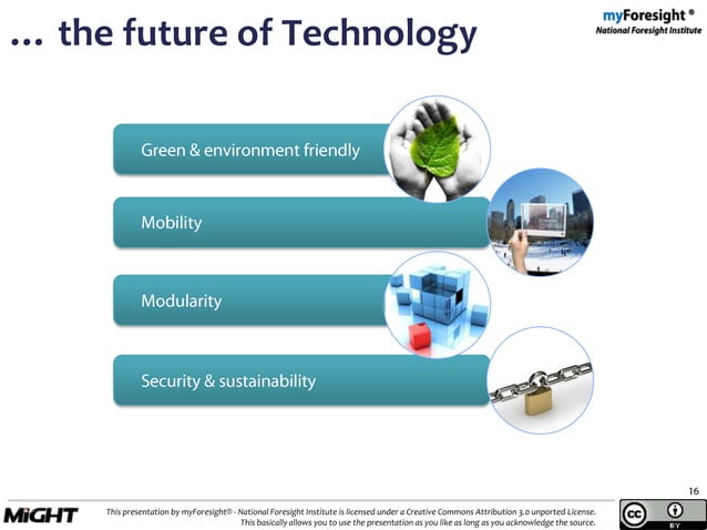 Charting Technology Development via Foresight