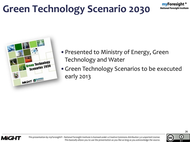 Charting Technology Development via Foresight