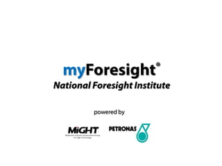 Charting Technology Development via Foresight