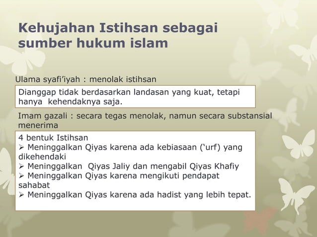 Istihsan (استحسان) | PPTX