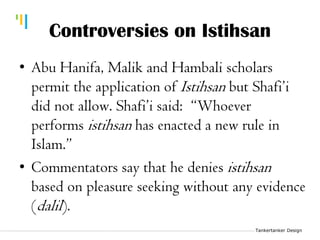 Istihsan presentation | PPTX