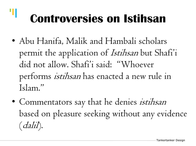 Istihsan presentation | PPTX | Islam | Religion & Spirituality