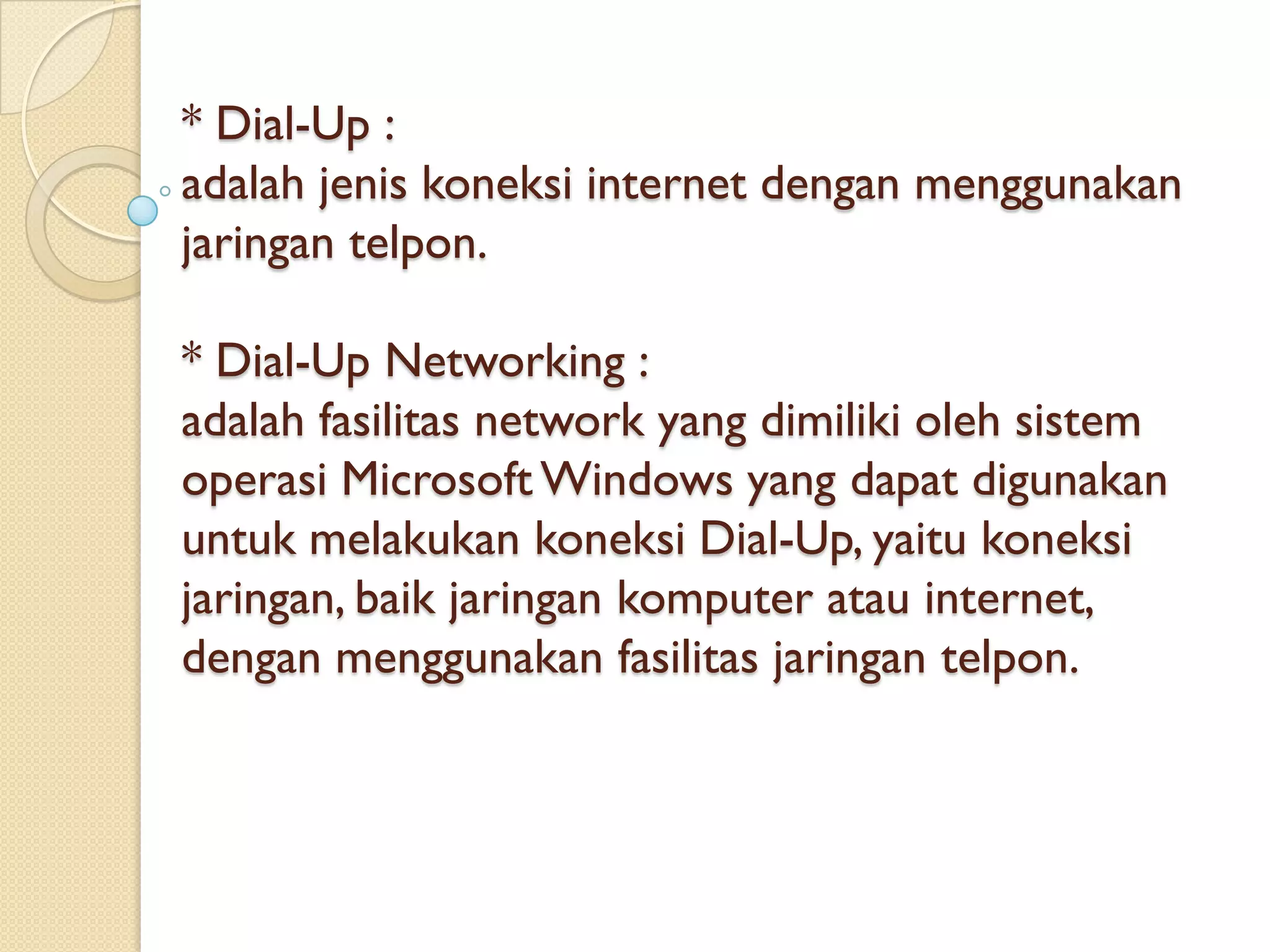 Istilah istilah dalam internet (tik) | PPTX