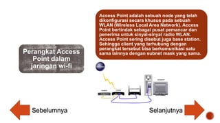 ISTILAH-ISTILAH DALAM JARINGAN WIFI | PPTX
