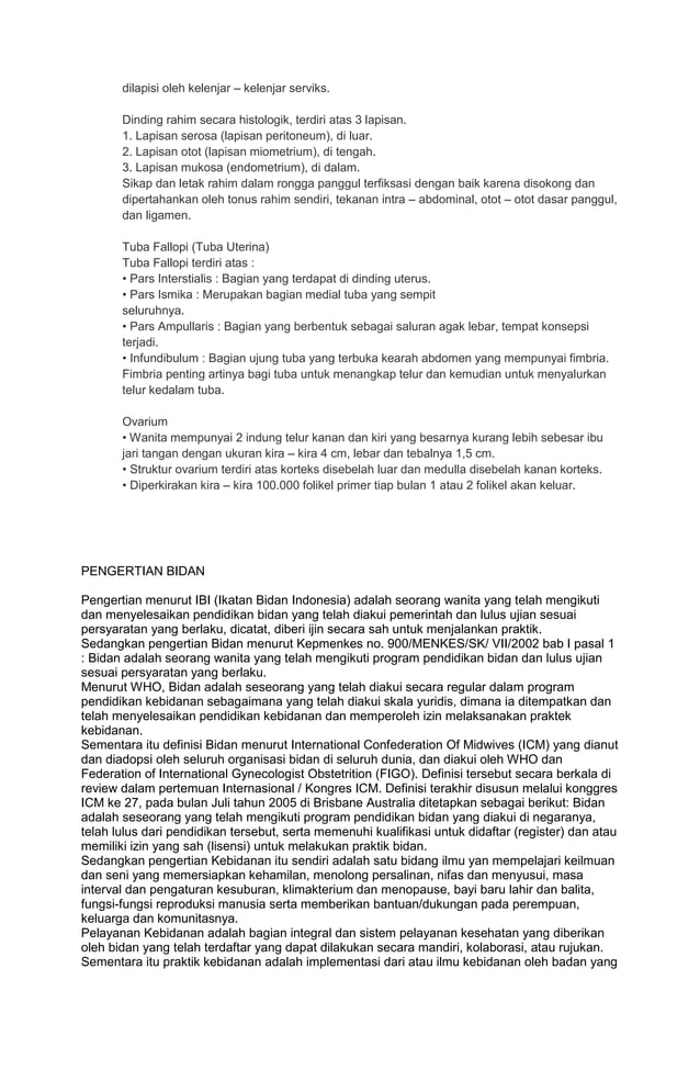 Istilah dlam kehamilan | PDF