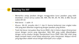 IST (intelligence structure test) | PPTX