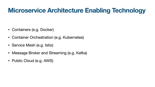 Istio As An Enabler For Migrating Monolithic Applications To Microservices V13 Ppt