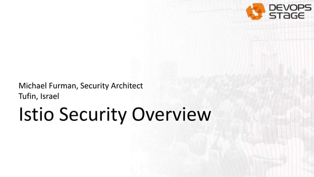 Istio Security Overview | PPT