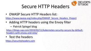Istio Security Overview | PPT