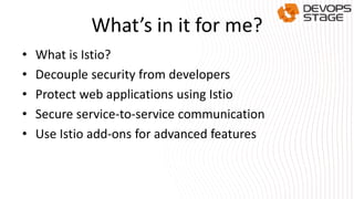 Istio Security Overview | PPT