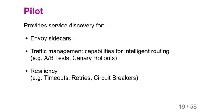 Istio service mesh introduction | PDF | Cloud Computing | Internet