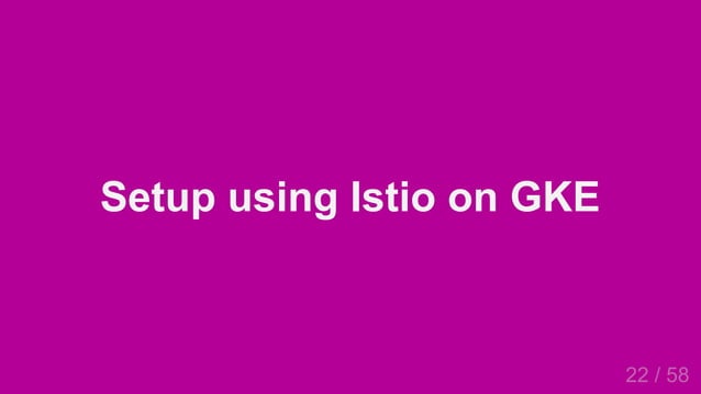 Istio service mesh introduction | PDF | Cloud Computing | Internet