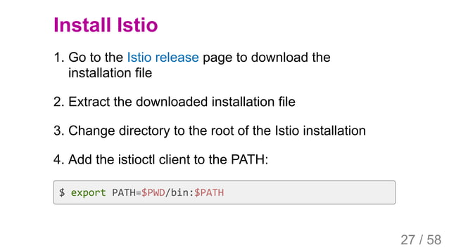Istio service mesh introduction | PDF | Cloud Computing | Internet