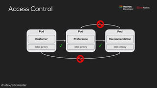 Improving security with Istio | DevNation Tech Talk | PDF