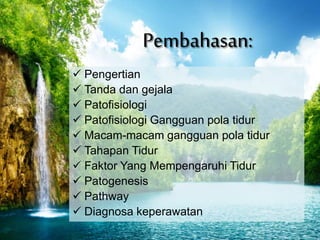 Istirahat dan tidur | PPTX