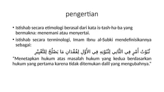 ISTISHAB mnjhjb,bjkhfghfghgxfdsdfzvcvbcxgf.pptx