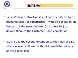 Introduction to Istisna | PPS