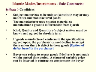 Alhuda CIBE - Istisna by Muhammad Khaleequzzaman | PPT