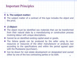 Istisna contract.ppt
