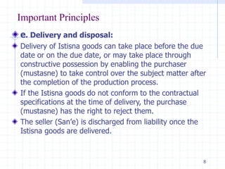 Istisna contract.ppt