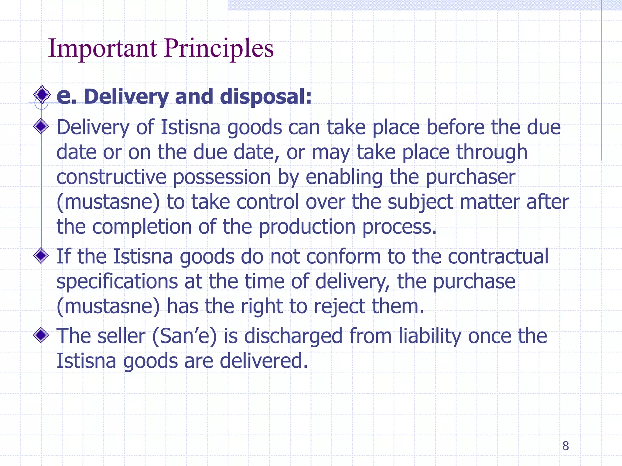 Istisna contract.ppt