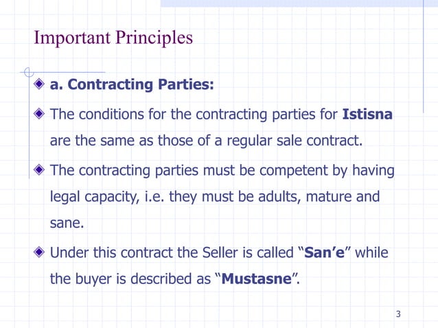 Istisna contract.ppt