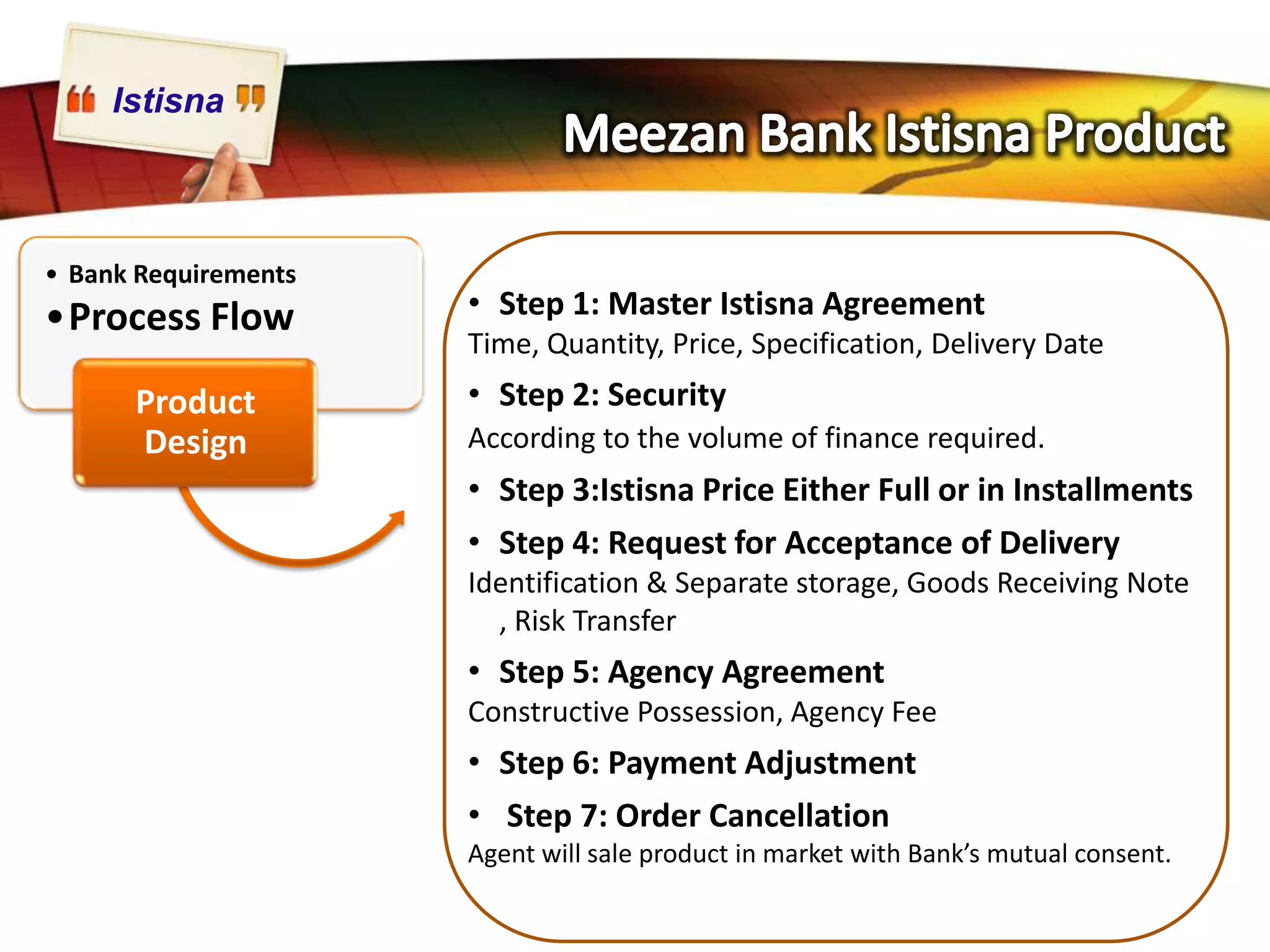 Istisna v final by wasimullah | PPTX | Business Accounting & Finance | Business