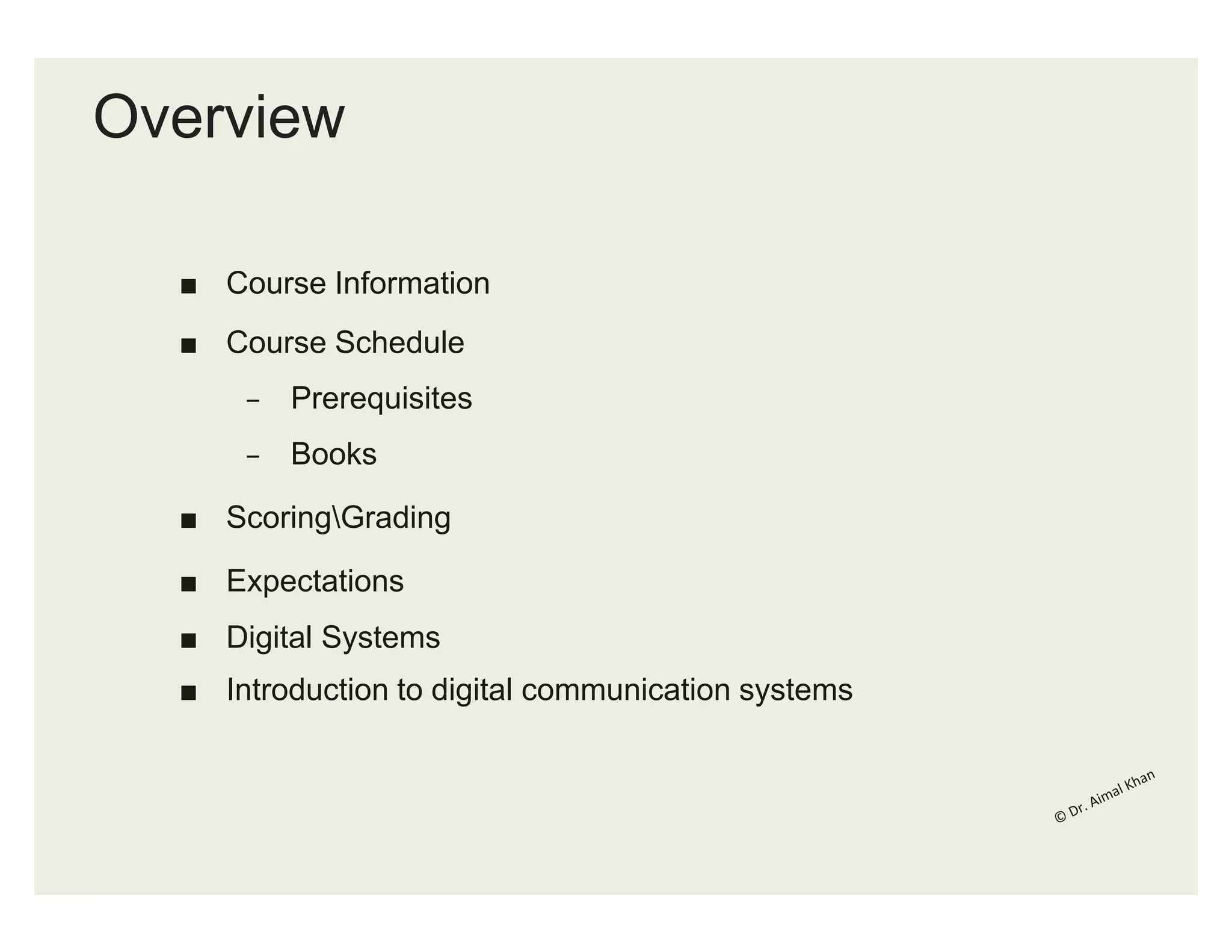 Digital Communications Lecture 1 | PDF