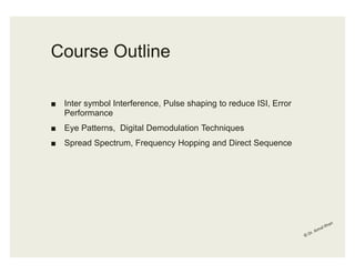 Digital Communications Lecture 1 | PDF