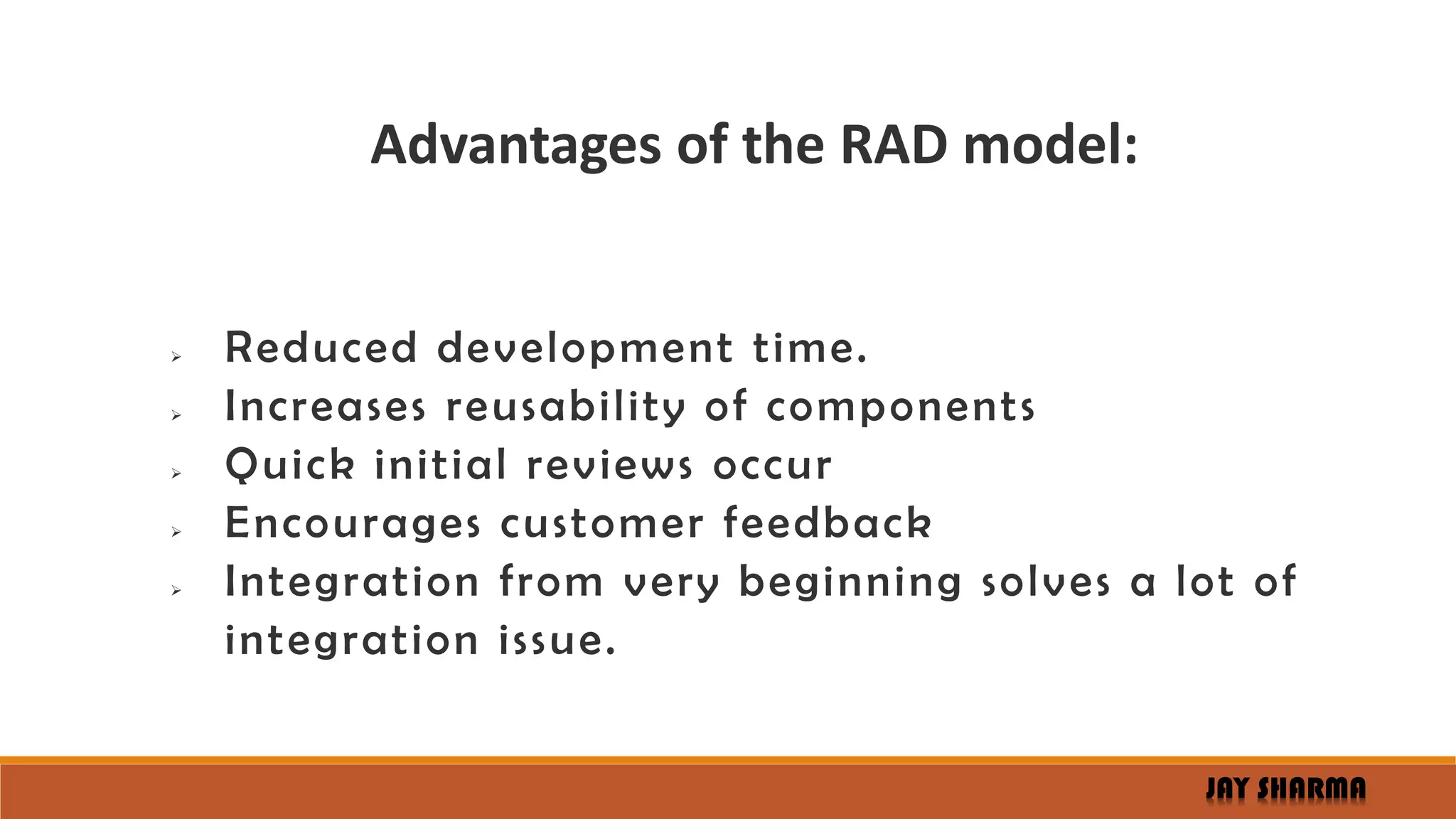 SDLC RAD model | PDF