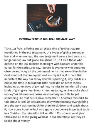 IS TODAY'S TITHE BIBLICAL OR MAN LAW.pdf
