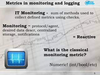 Logitoring - log-driven monitoring and the Rocket science | PPT