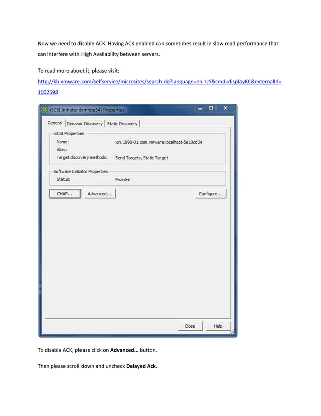 iStorage Server: iSCSI SAN for ESX/ESXi Server | PDF