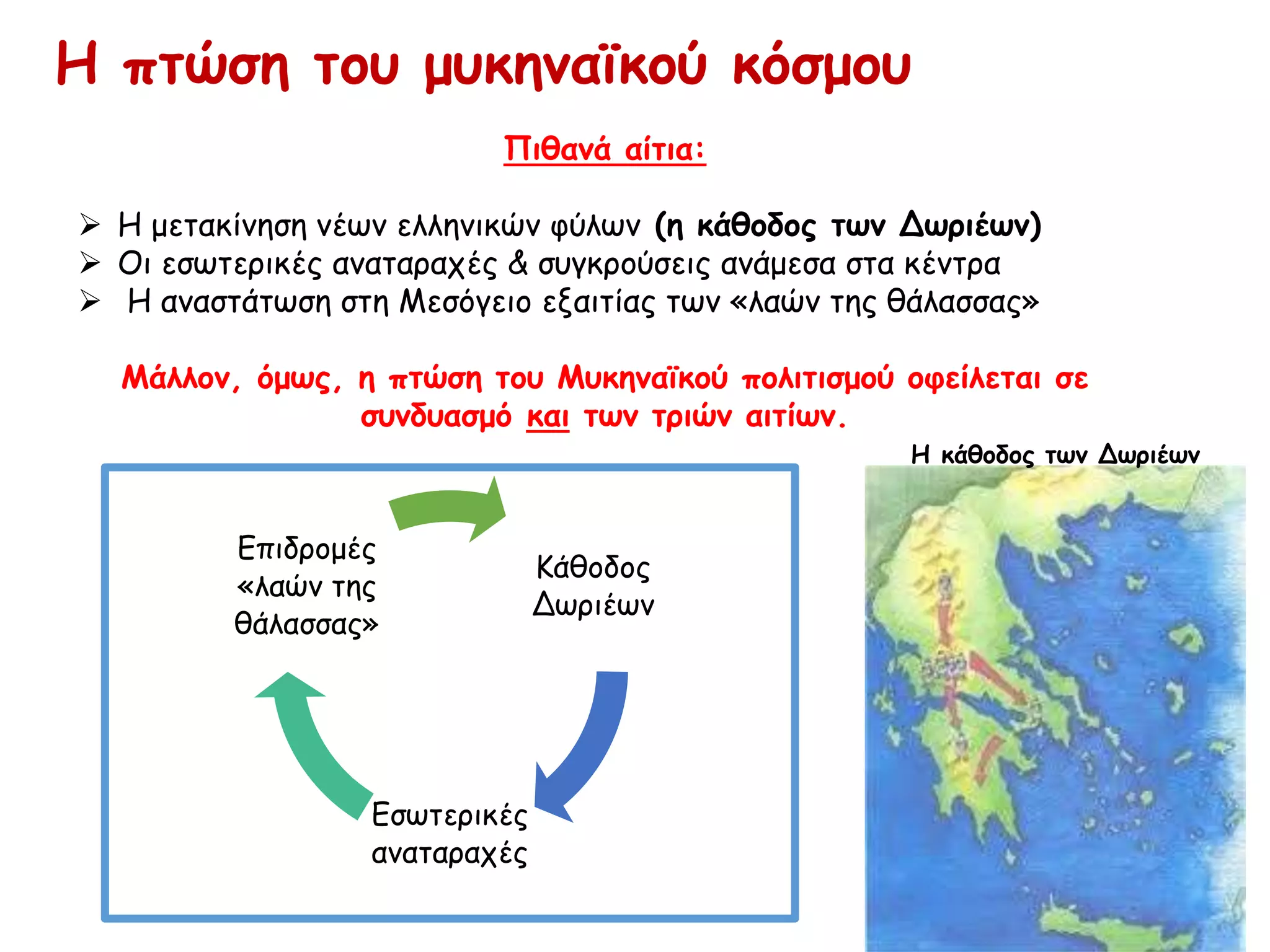 Istoria gel-a-ii.1.2-mycenaikos-kosmos | PPT