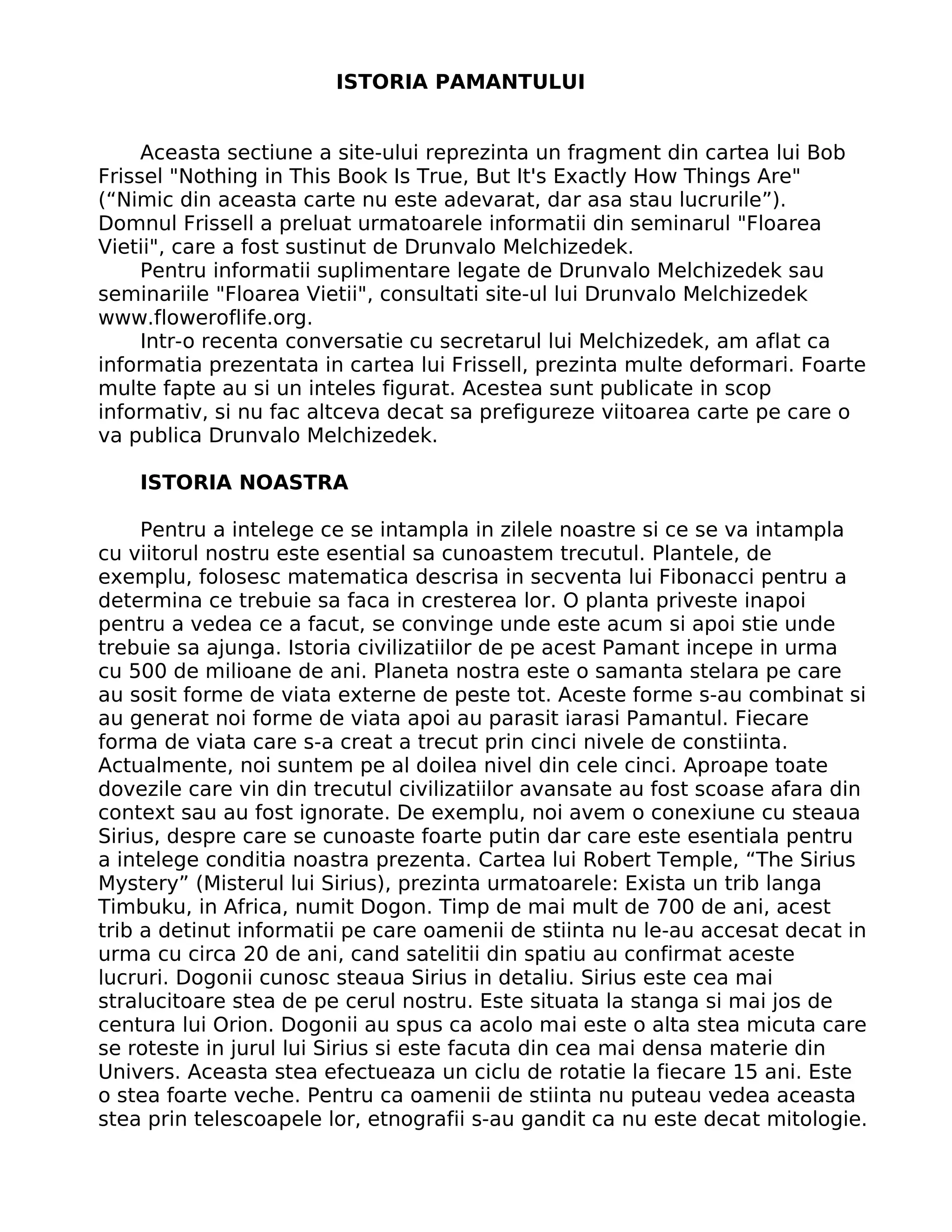 Istoria pamantului-O alta marturie despre Anunnaki | PDF