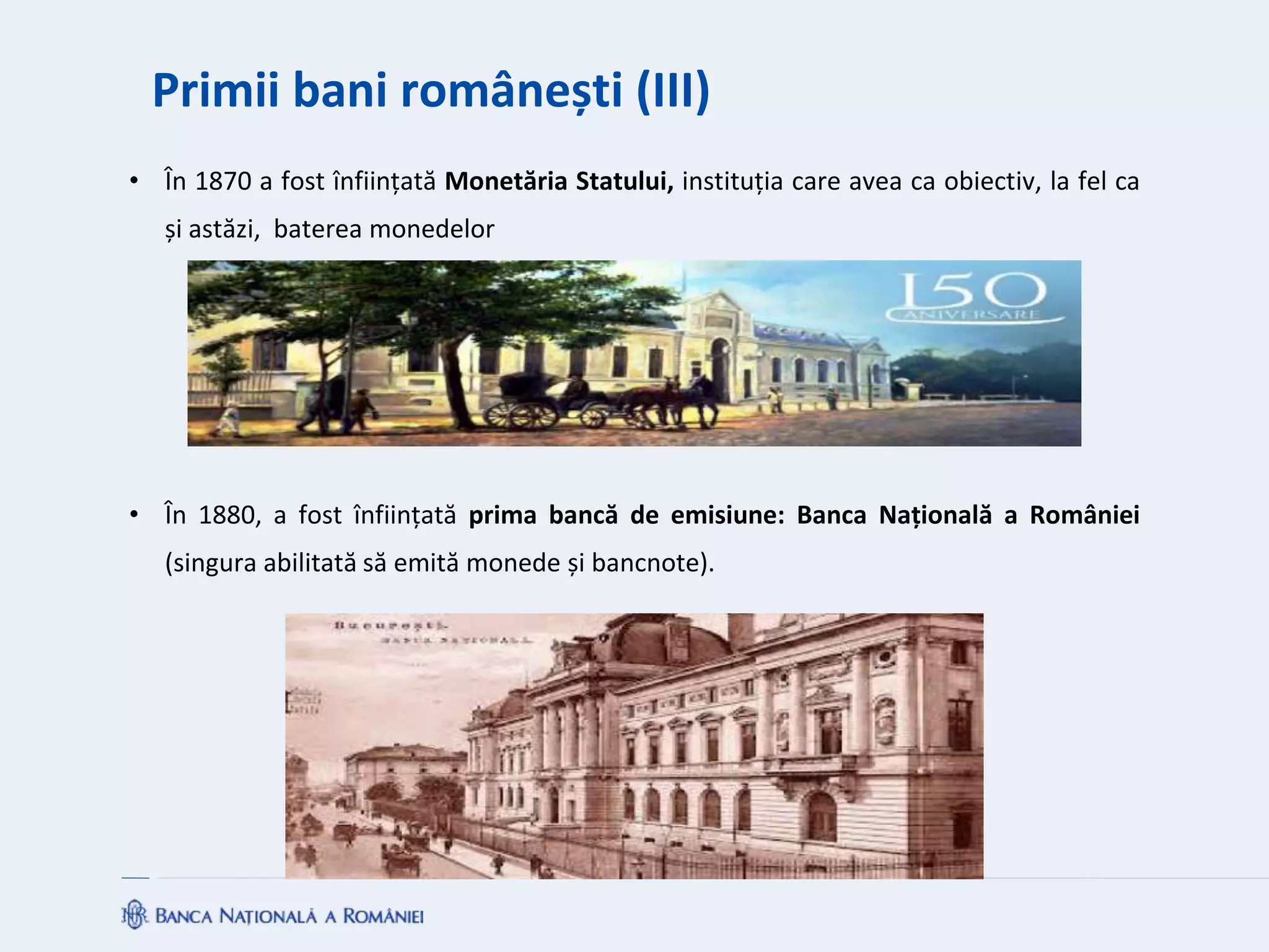 Istoria banilor | PPTX