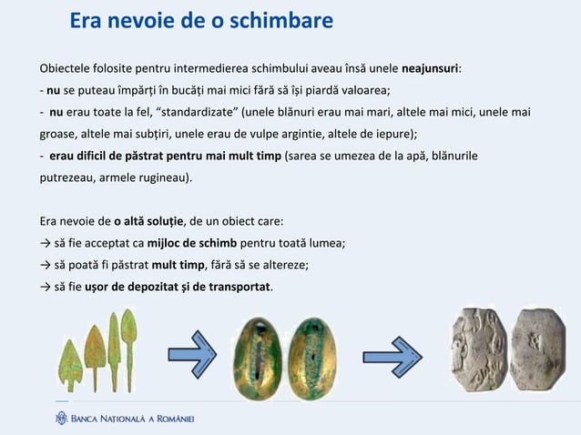 Istoria banilor | PPTX