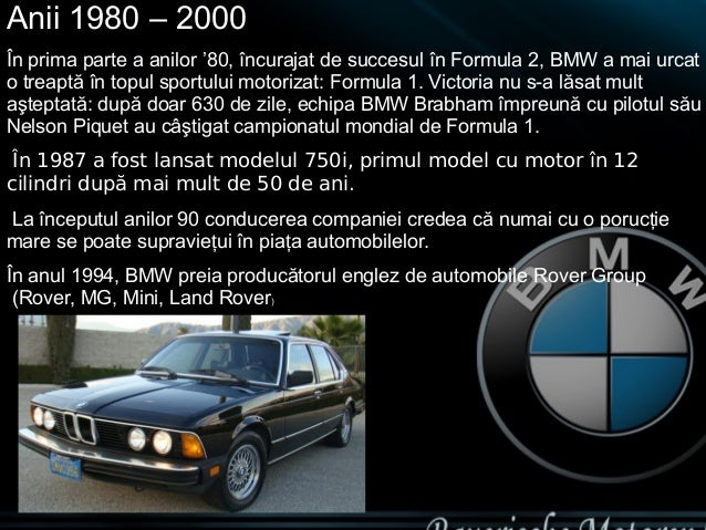 Istoria BMW