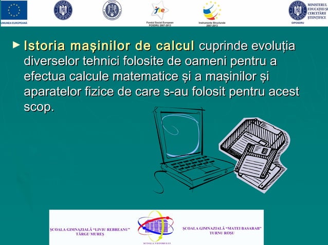 Istoria calculatoarelor | PPT