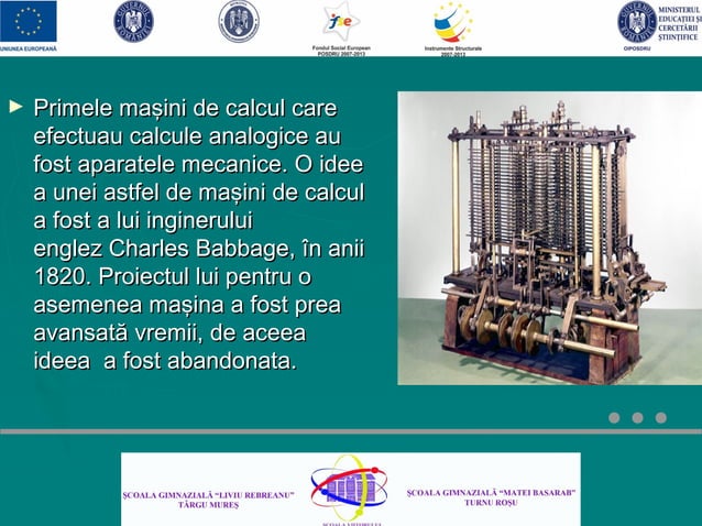 Istoria calculatoarelor | PPT