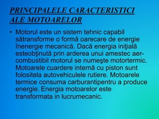 Istoria motoarelor termice | PPTX