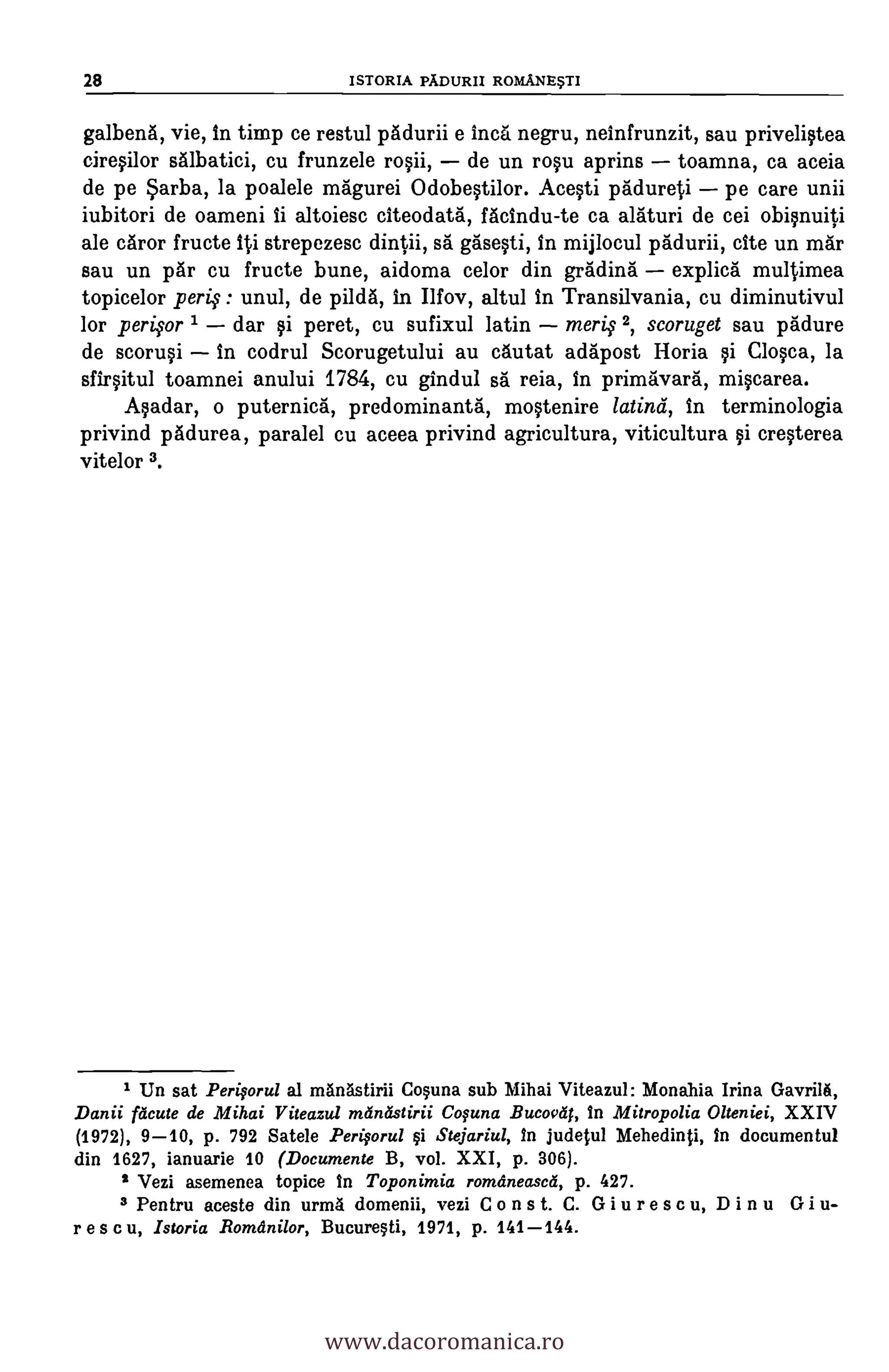 Constantin C. Giurescu, Istoria pădurii româneşti din cele mai vechi ...