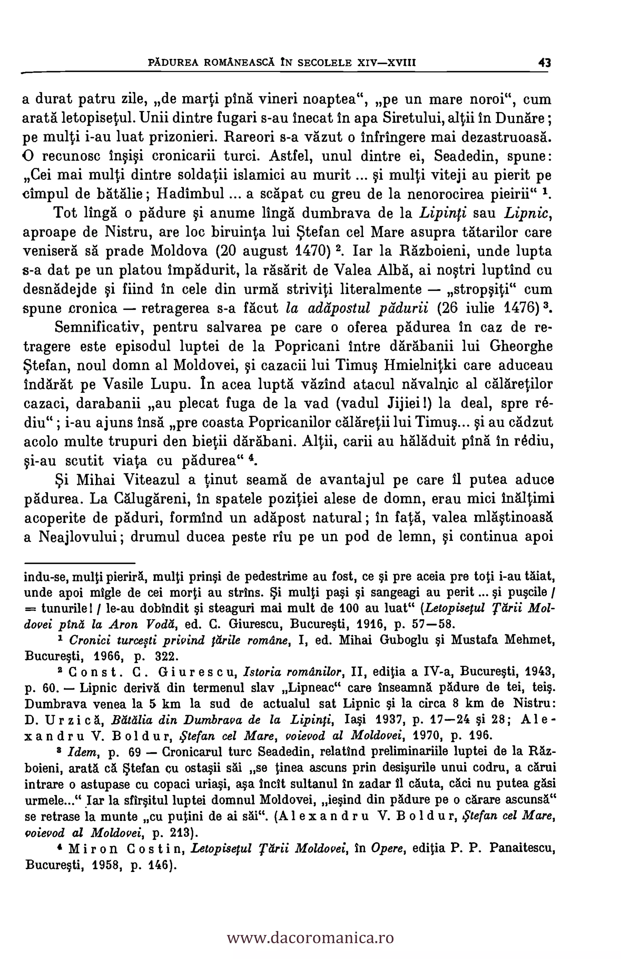Constantin C. Giurescu, Istoria pădurii româneşti din cele mai vechi ...