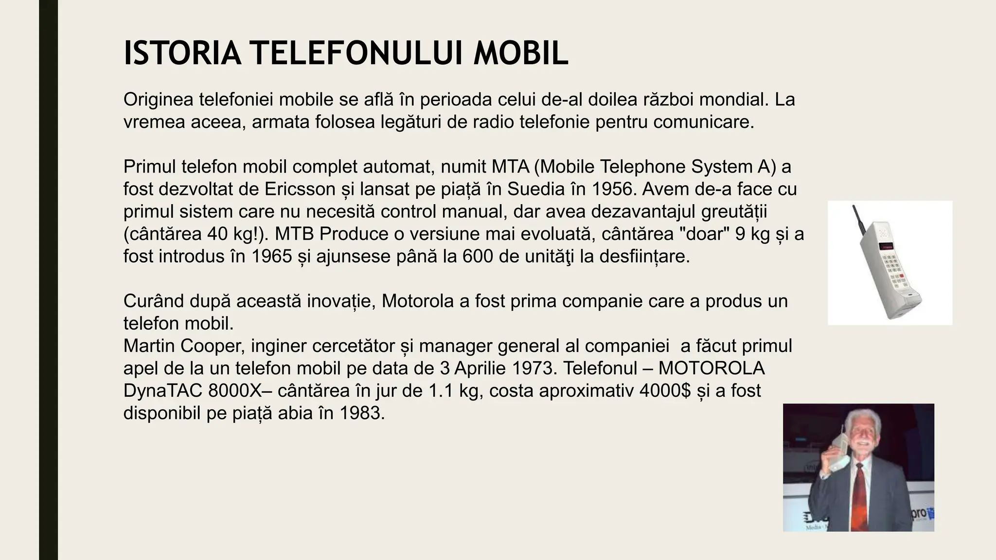 Istoria telefonului mobil si evolutia acestuia.pptx