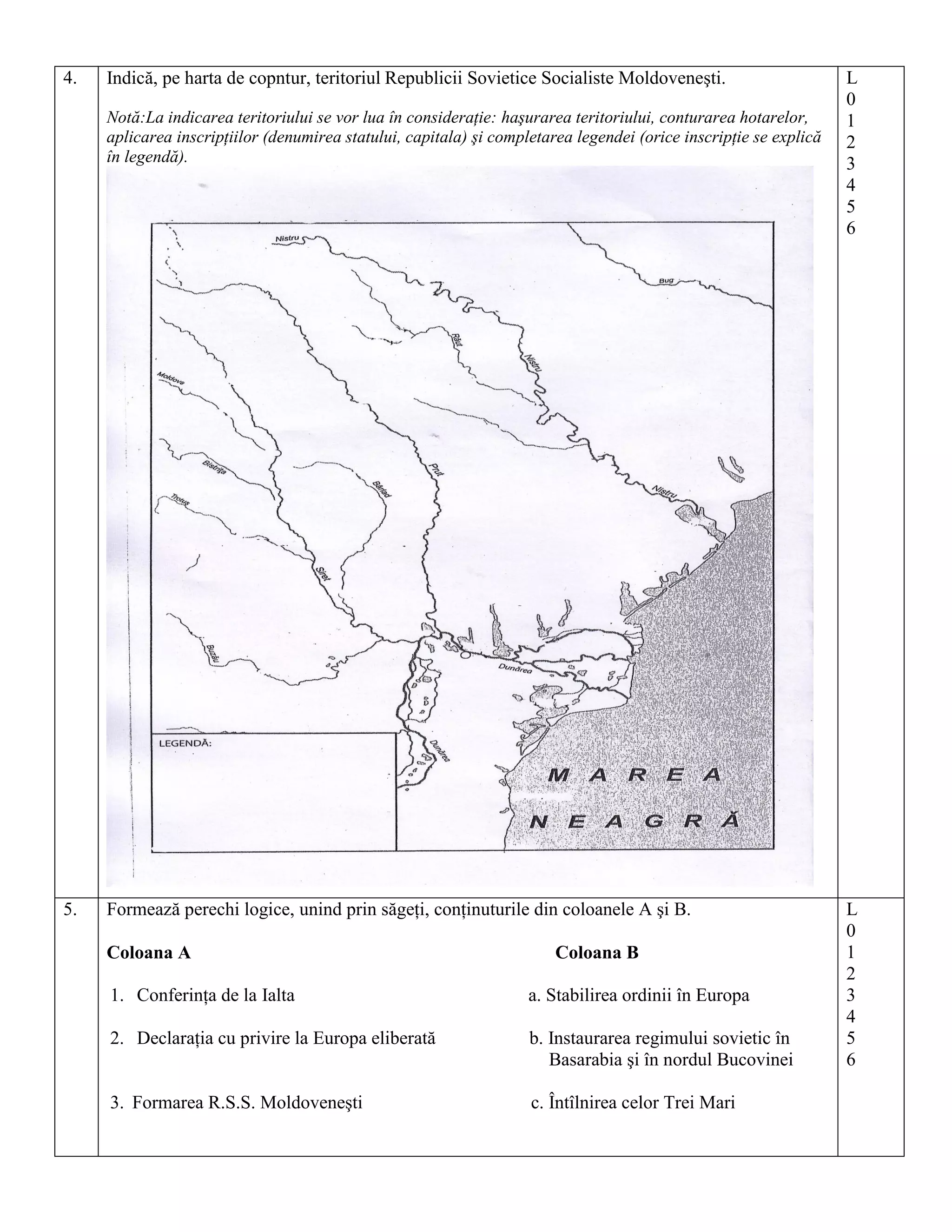Istoria test rom | PDF