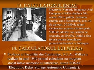 Istoricul calculatorului | PPT