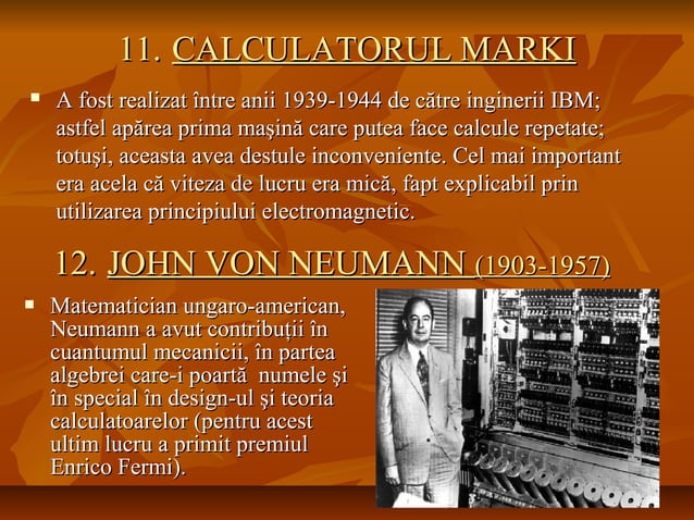 Istoricul calculatorului | PPT