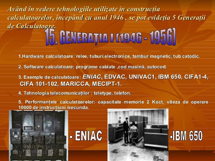 Istoricul calculatorului